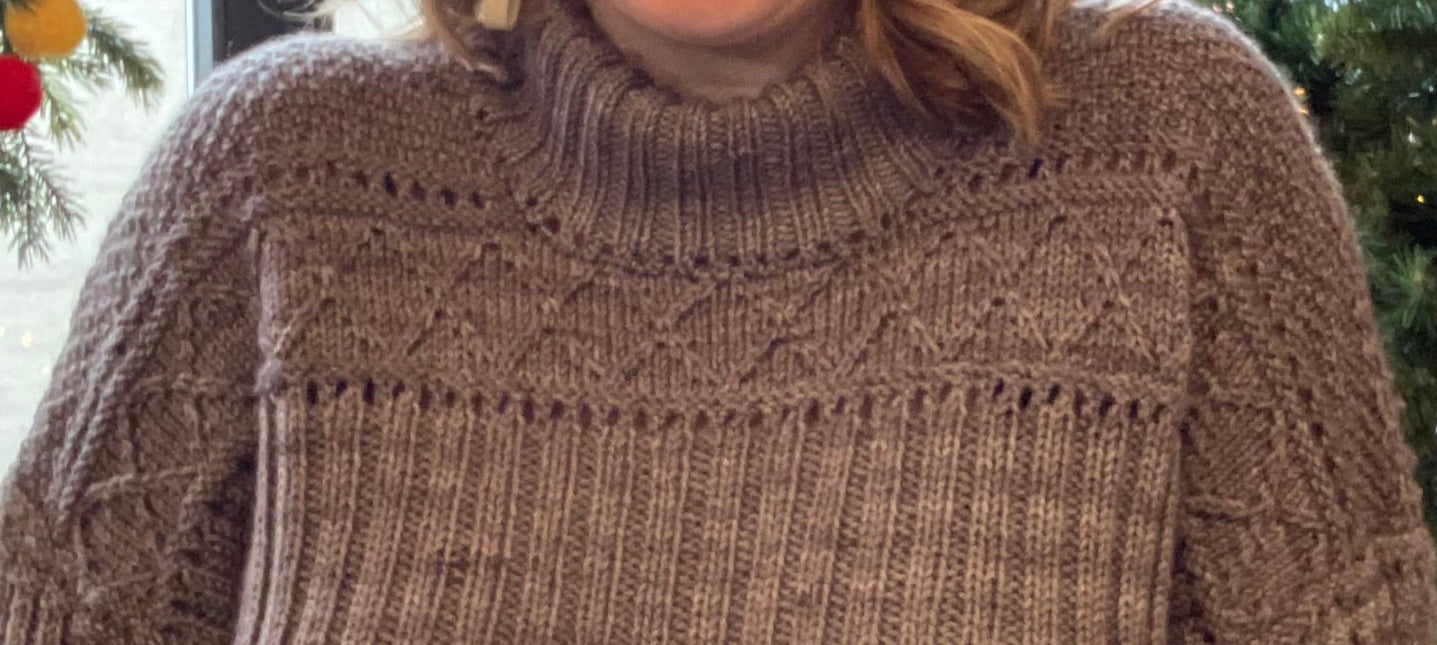 Shop sample: Ingrid Sweater – Knot Another Hat