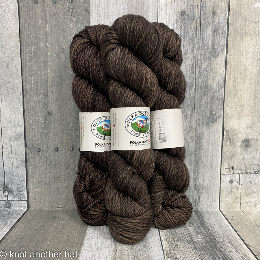 Good VIbes Yarn Tour Polka Dot Sheep Yarns Big Sky Bulky – Knot Another Hat